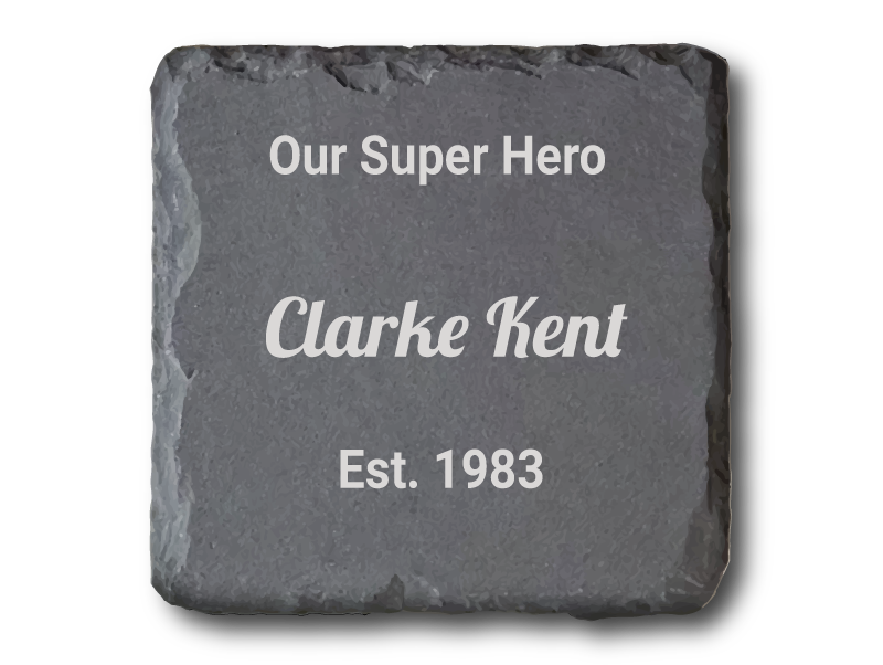 PERSONALISED GIFT | Slate Coaster